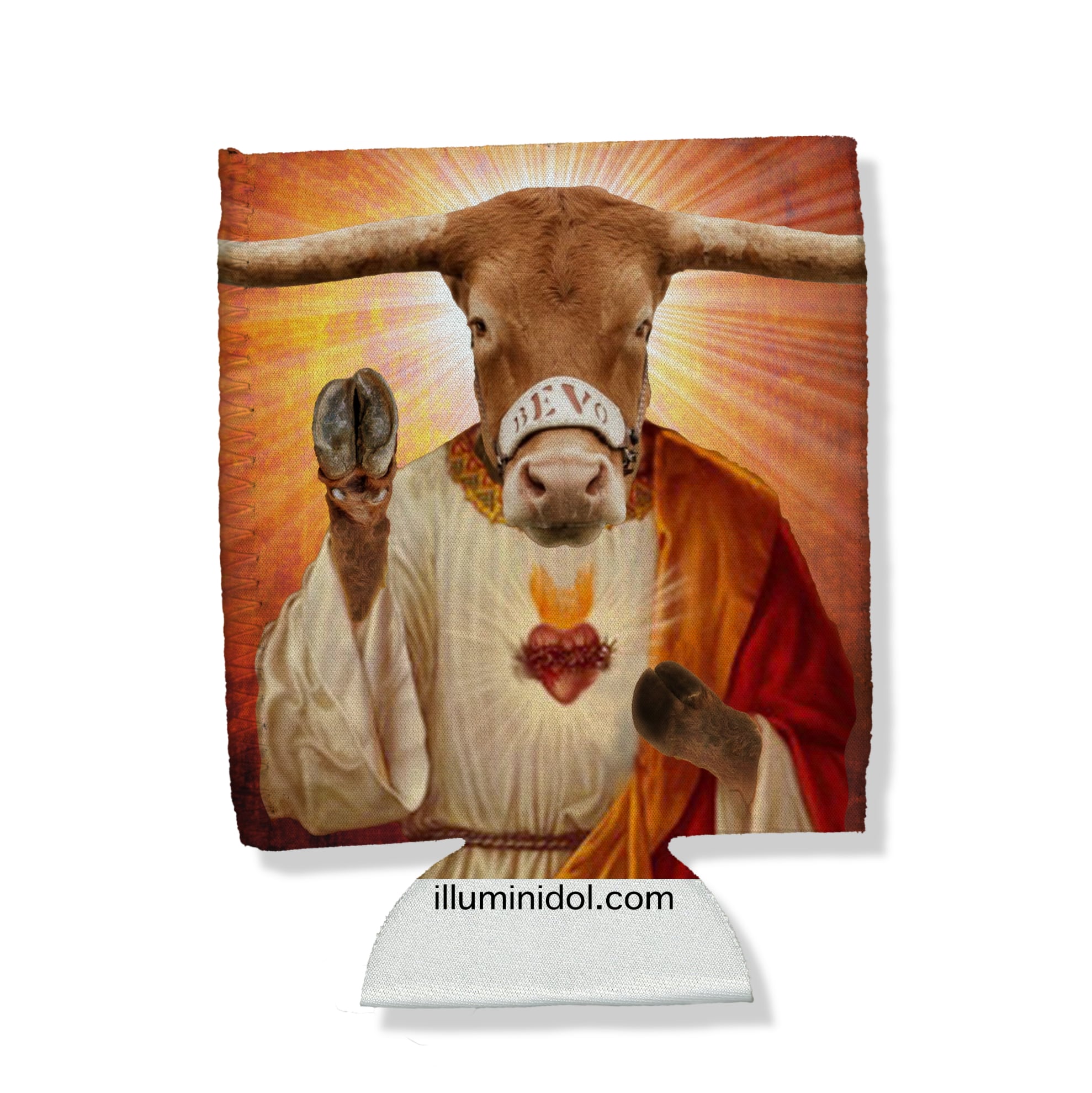 Bevo Mascot Can Hugger – Illuminidol